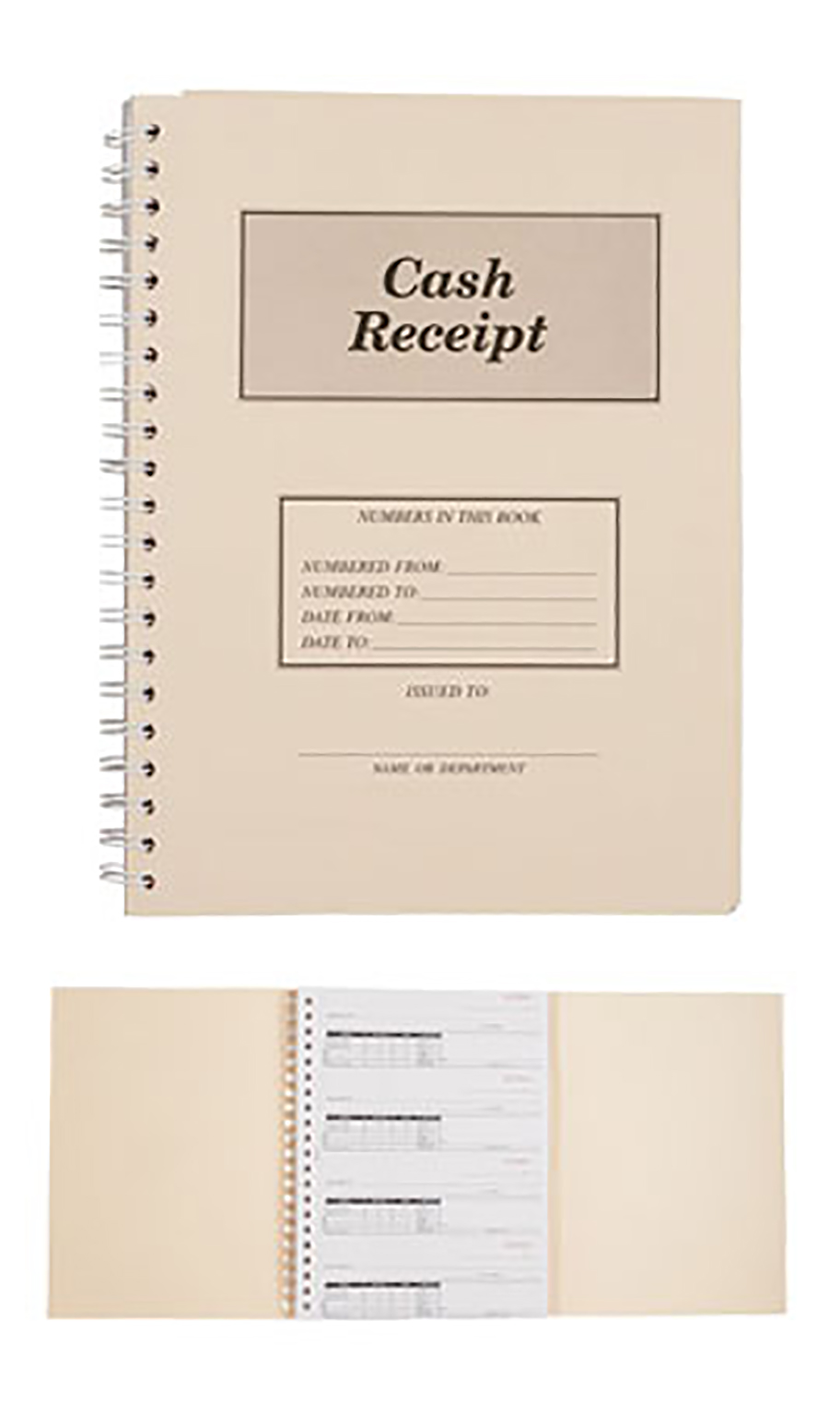 Cash Receipt Book | SSW Dealer Supply