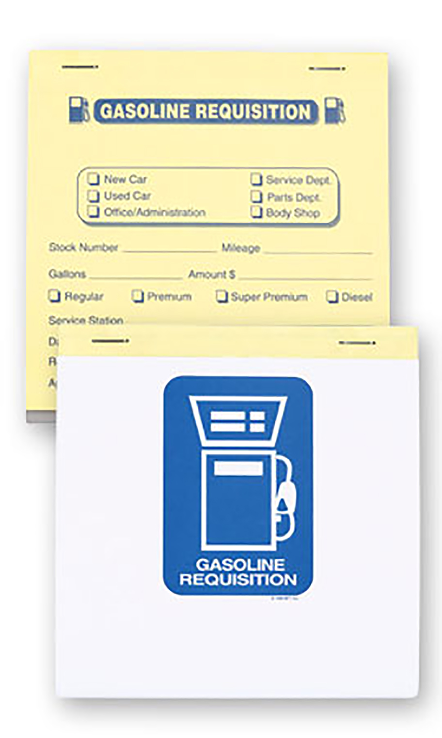 3-Part Gasoline Requisition Book | SSW Dealer Supply