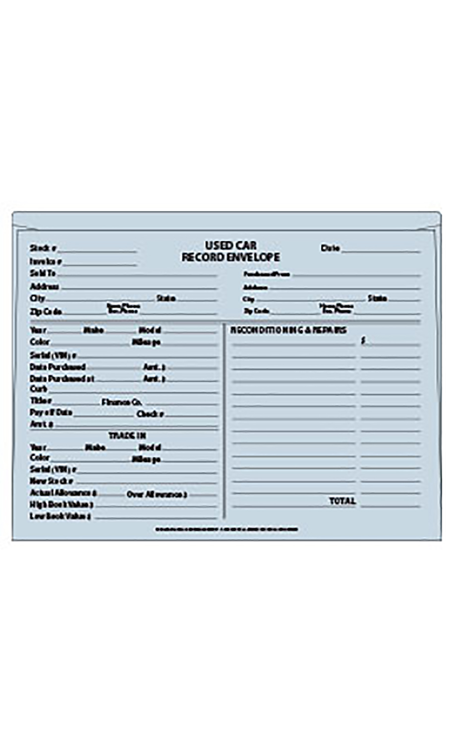 Blue Used Car Deal Jackets | SSW Dealer Supply