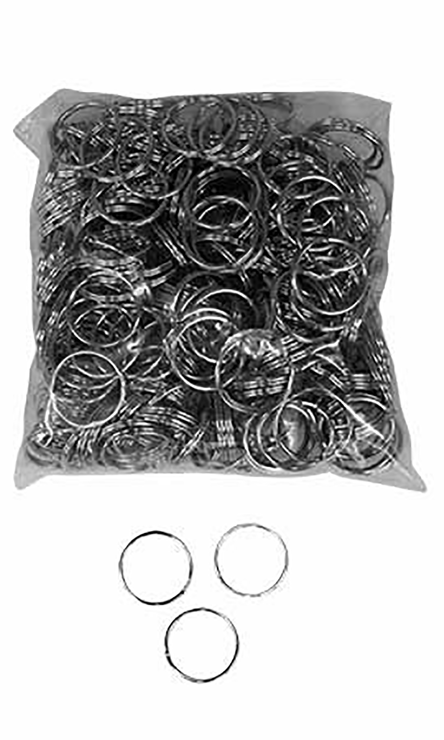 Silver Split Metal Key Rings | SSW Dealer Supply