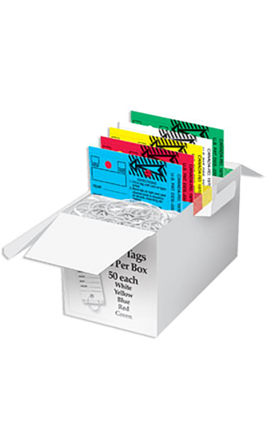 Laminated Key Tags Assortment | SSW Dealer Supply