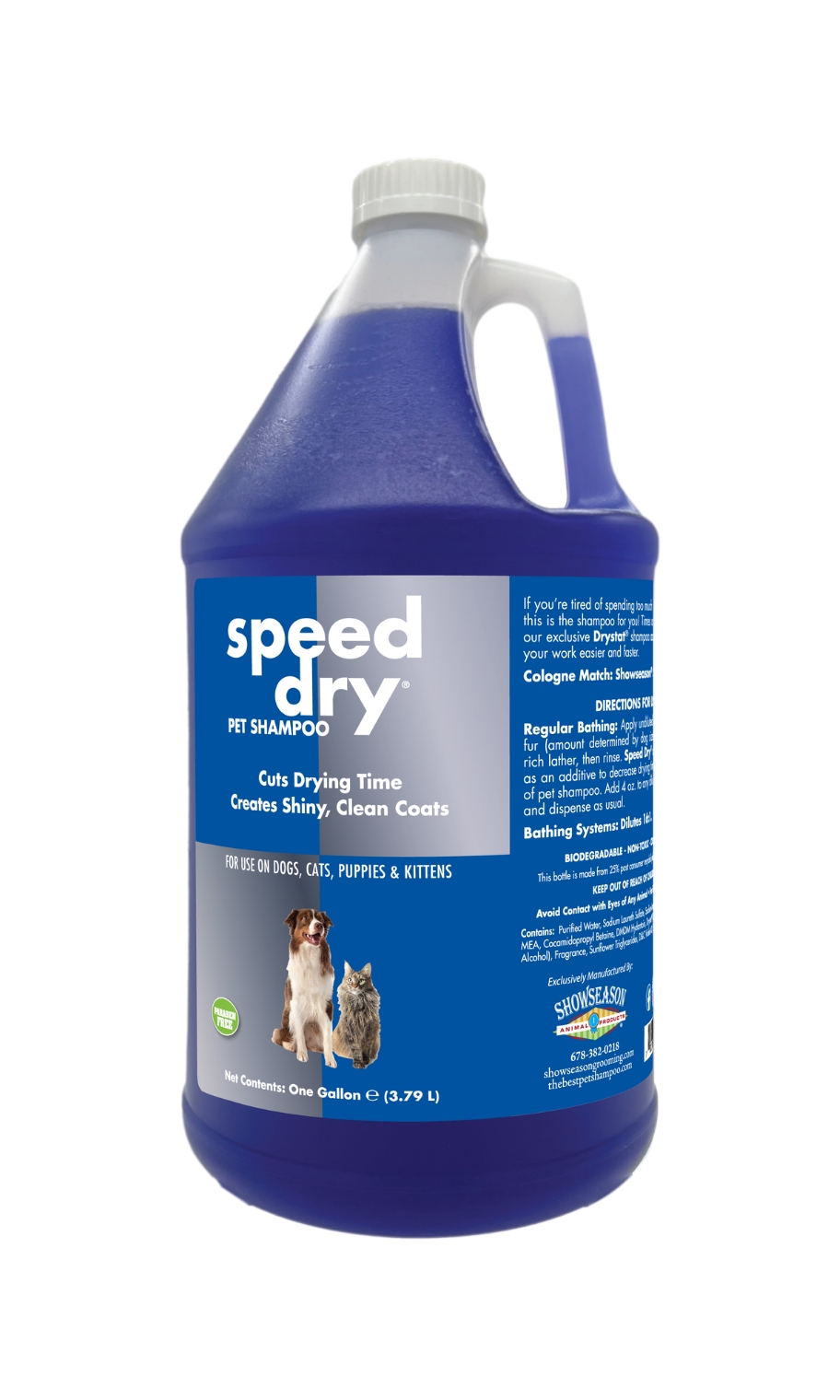 ShowSeason Gallon Speed Dry® Shampoo | Love Groomers