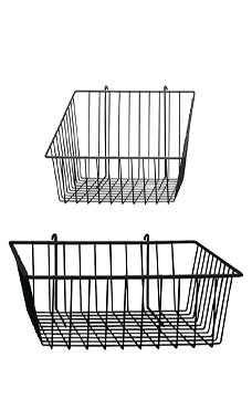 Wire Grid Baskets Bundle - Case of 4