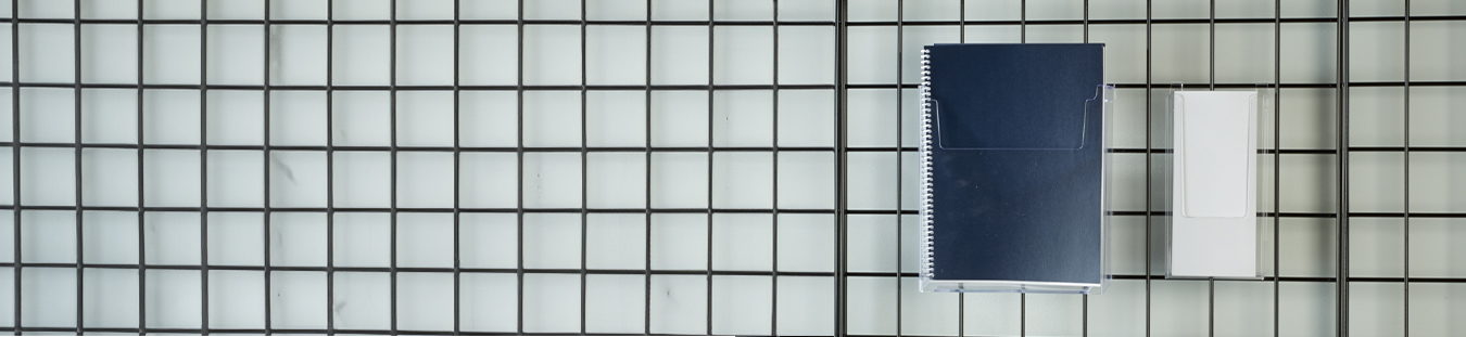 Literature Racks and Beyond: Using Grid Wall for Non-Clothing Items ...