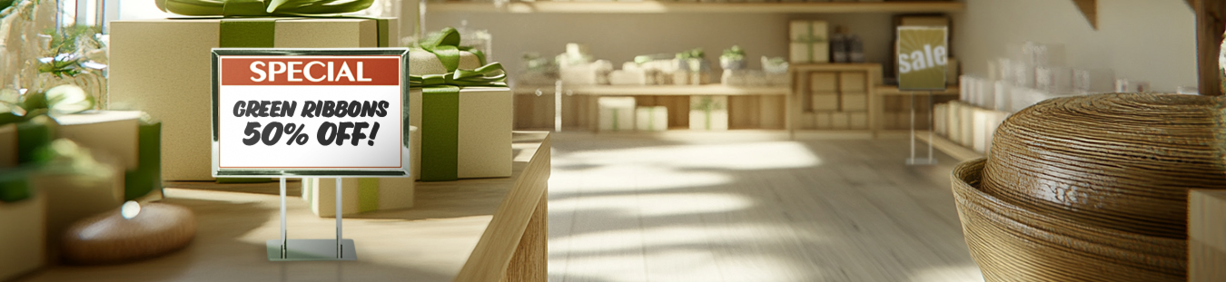 Top Trends in Retail Signage: The Rise of Minimalist Metal Sign Holders ...