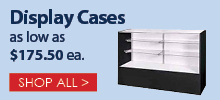 Wholesale Displays Cases & Showcases | Store Supply Warehouse