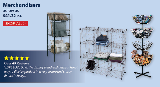 Retail Store Displays, Display Stands, Racks & Shelving | SSW