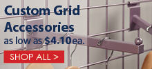 Wire Wall Grid & Grid Wall | Store Supply Warehouse