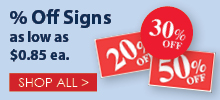 Signage Holder & Retail Store Signs | SSW