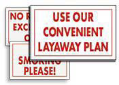 Signage Holder & Retail Store Signs | SSW