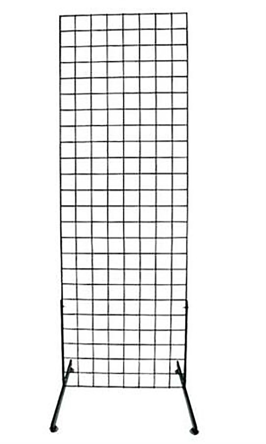 2' X 6' Black Wire Grid Stand