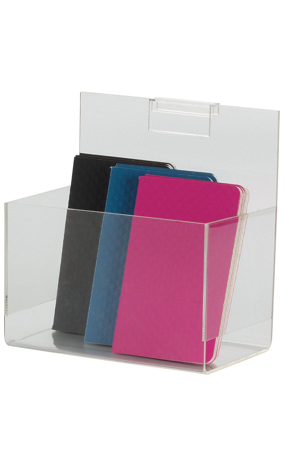 Acrylic Single Display Bins for Slatwall & Gridwall | Store Supply