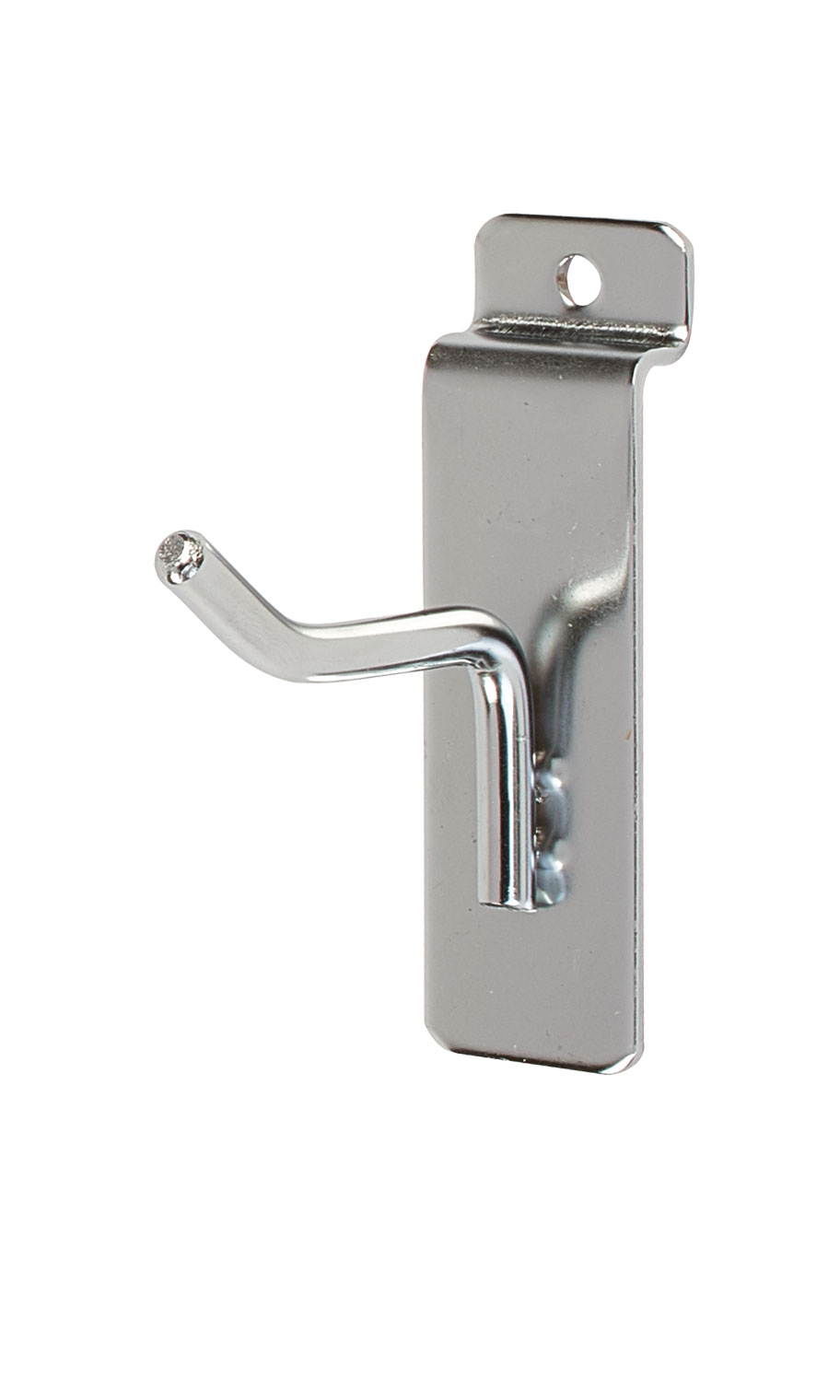 2" Chrome Peg Hooks for Slatwall -50 | Simple Retail