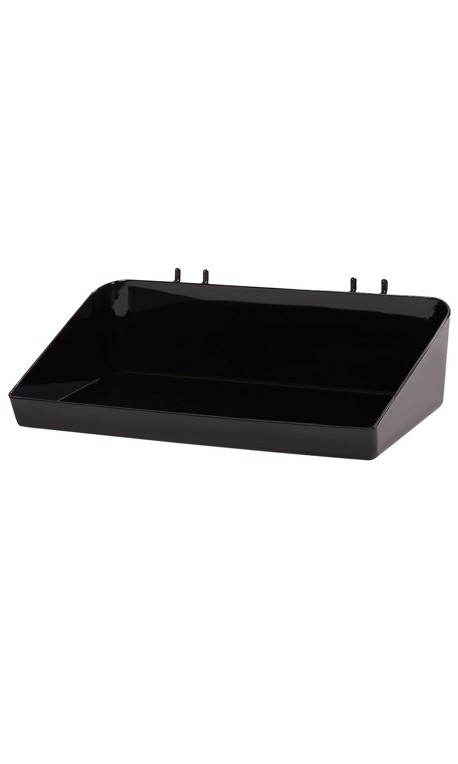 12 x 3 x 6 ½ Black Plastic Tray | Store Supply Warehouse
