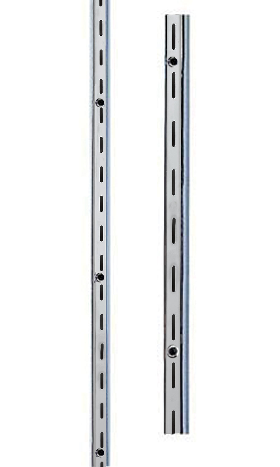 Heavy Duty 4 foot Chrome Slotted Standard