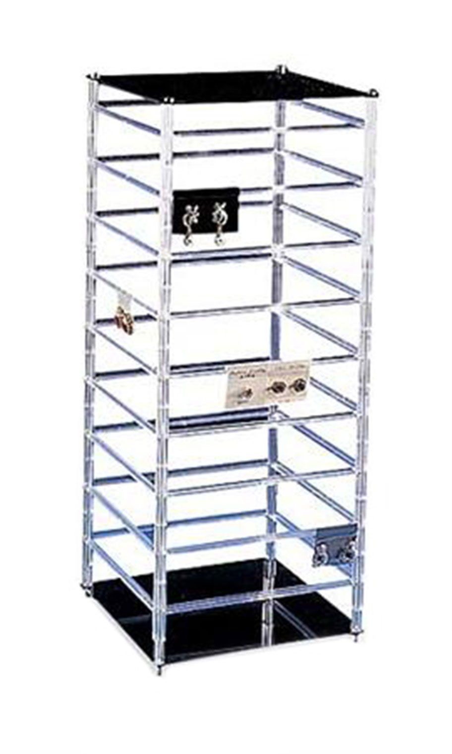 Large Rotating Jewelry Card Display