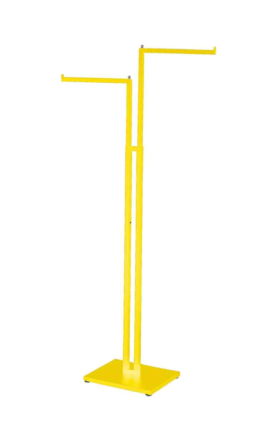 Bright Yellow 2-Way Clothing Rack | Store Supply Warehouse