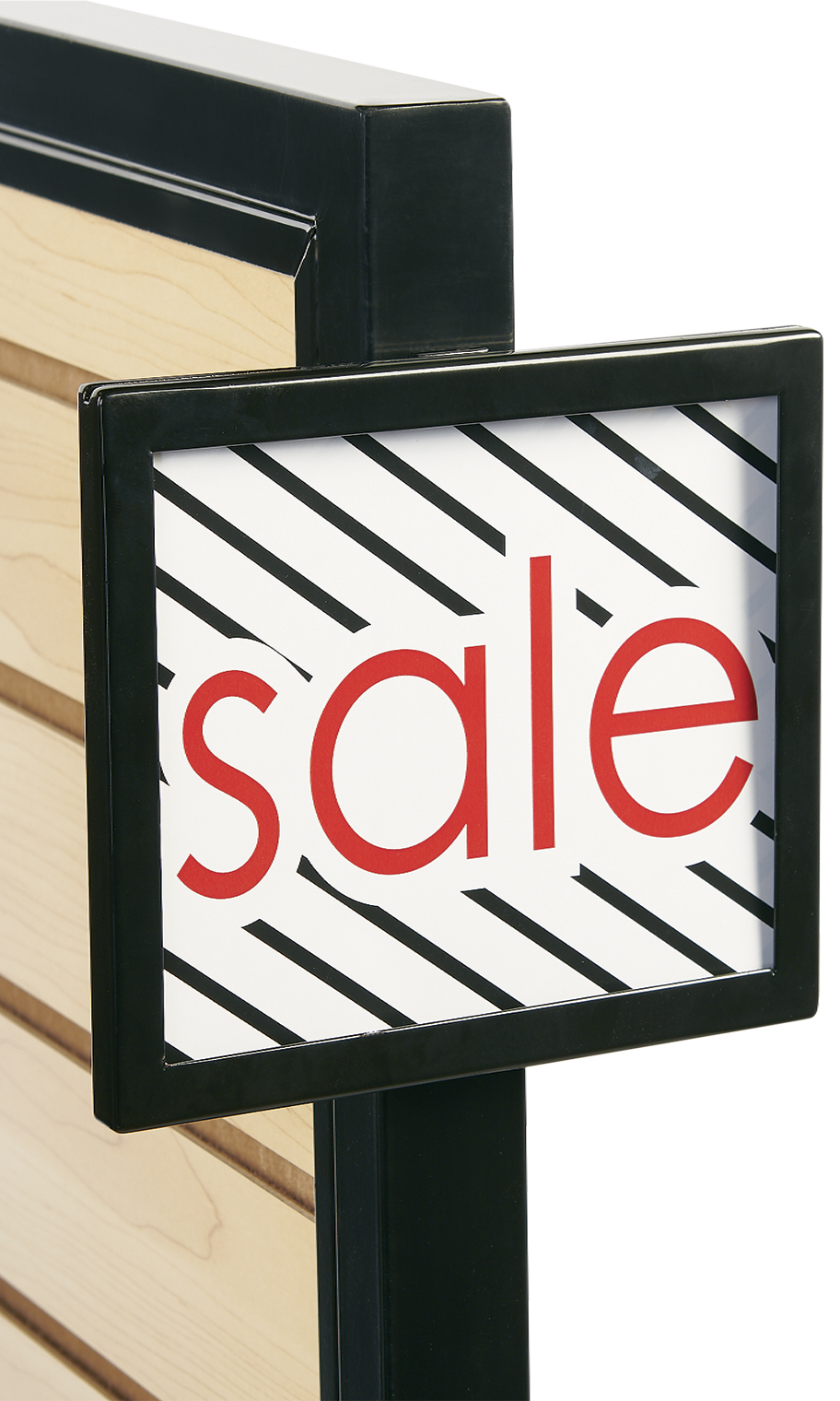 Black Add On Sign Holder | Store Supply Warehouse