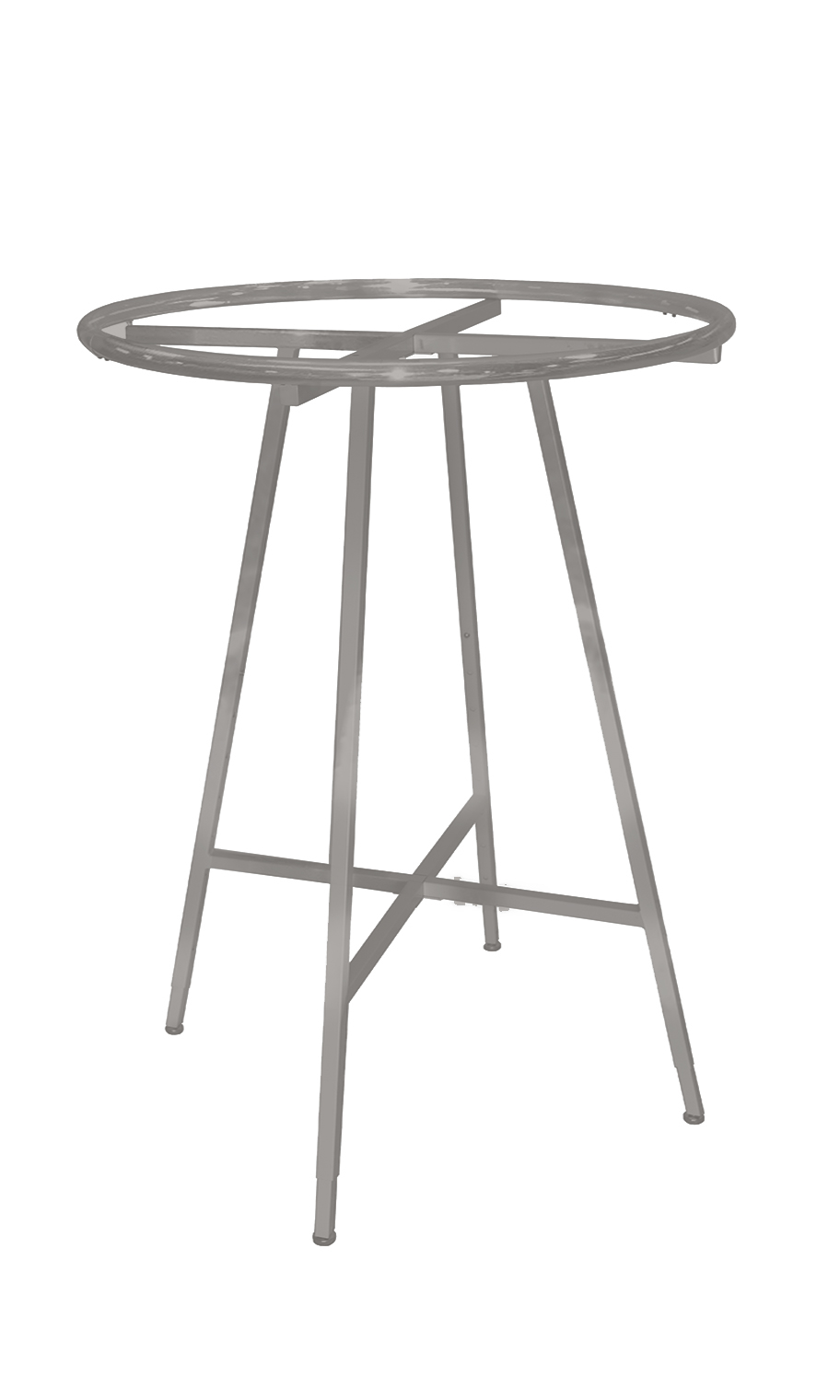 Raw Steel Round Rack