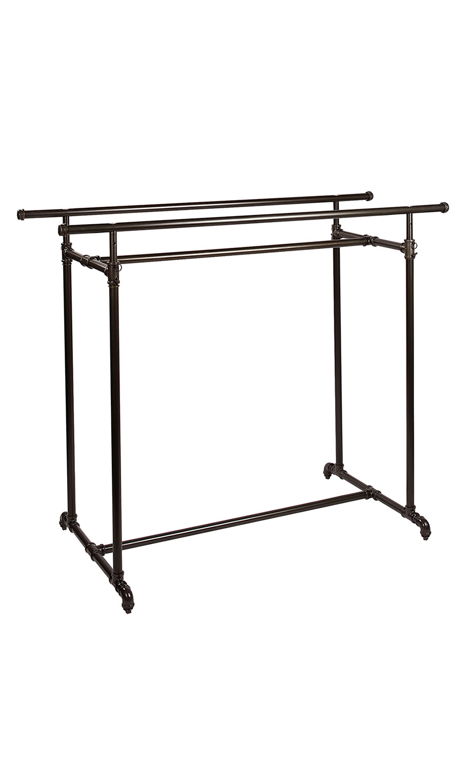 Pipe Double Rail H Rack | Store Supply Warehouse