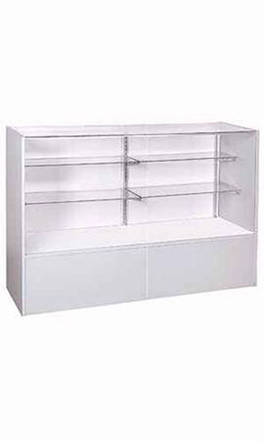 48" Full Vision Gray Display Show Case - FA - SSW