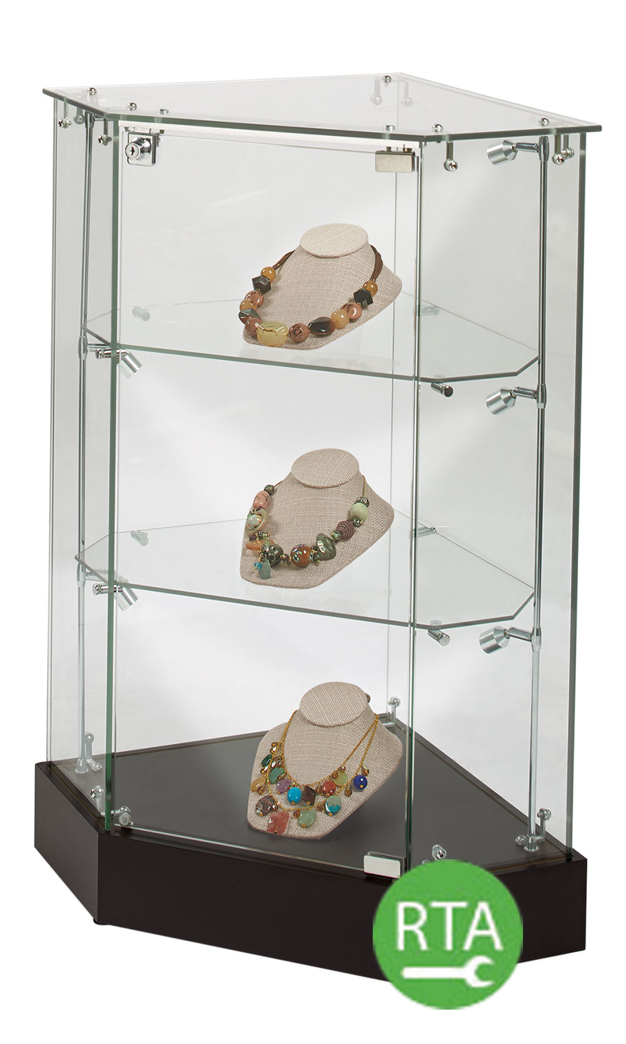 Infinity Corner Filler Showcase - RTA | Store Supply Warehouse