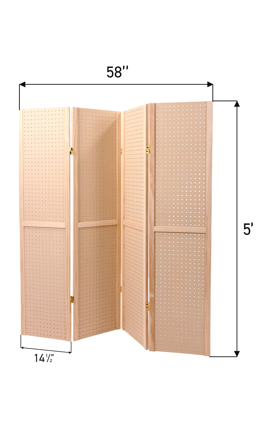4 Panel Pegboard Display | Store Supply Warehouse