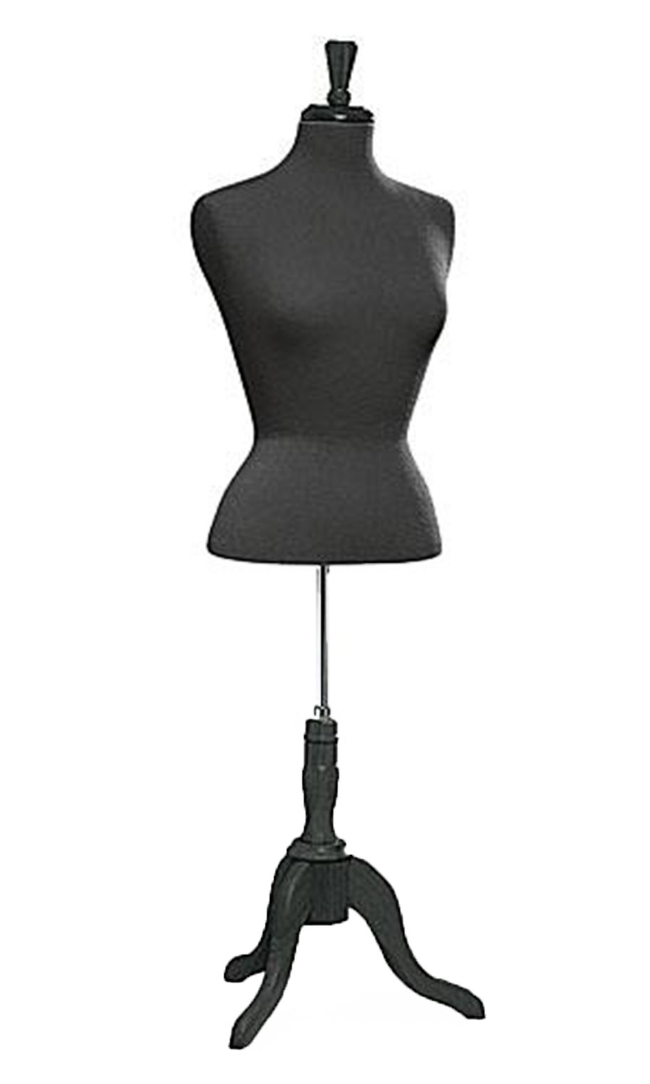 Black Female Jersey Dressmaker Shirt Form