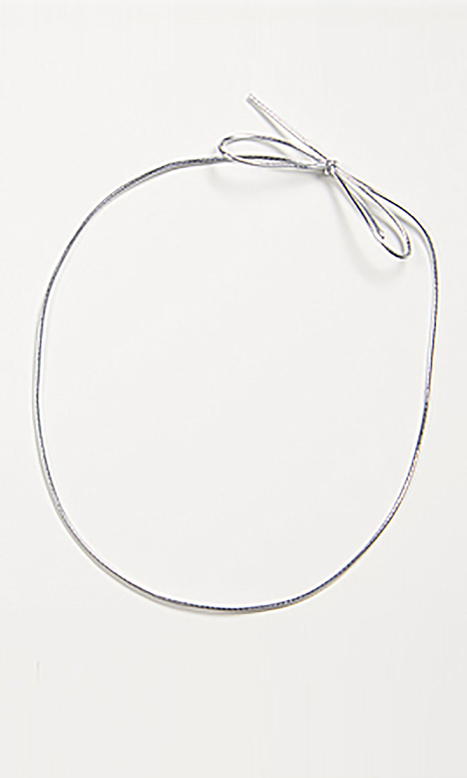 16" Silver Elastic Stretch Loops | Simple Retail
