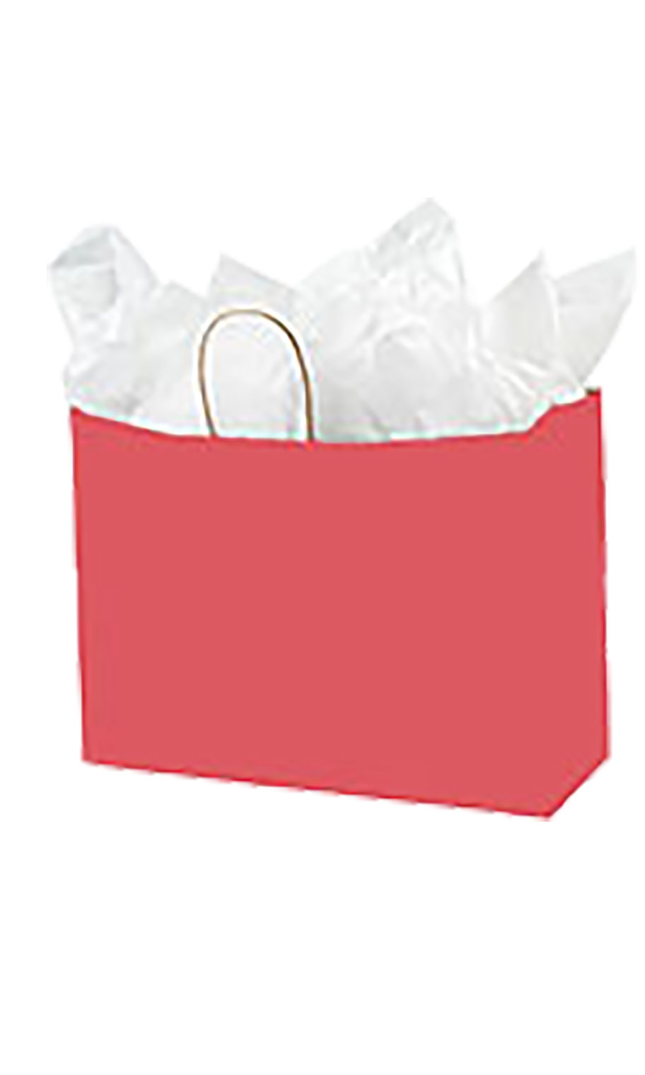 Large Red Paper Bags - Case of 100 | Simple Retail