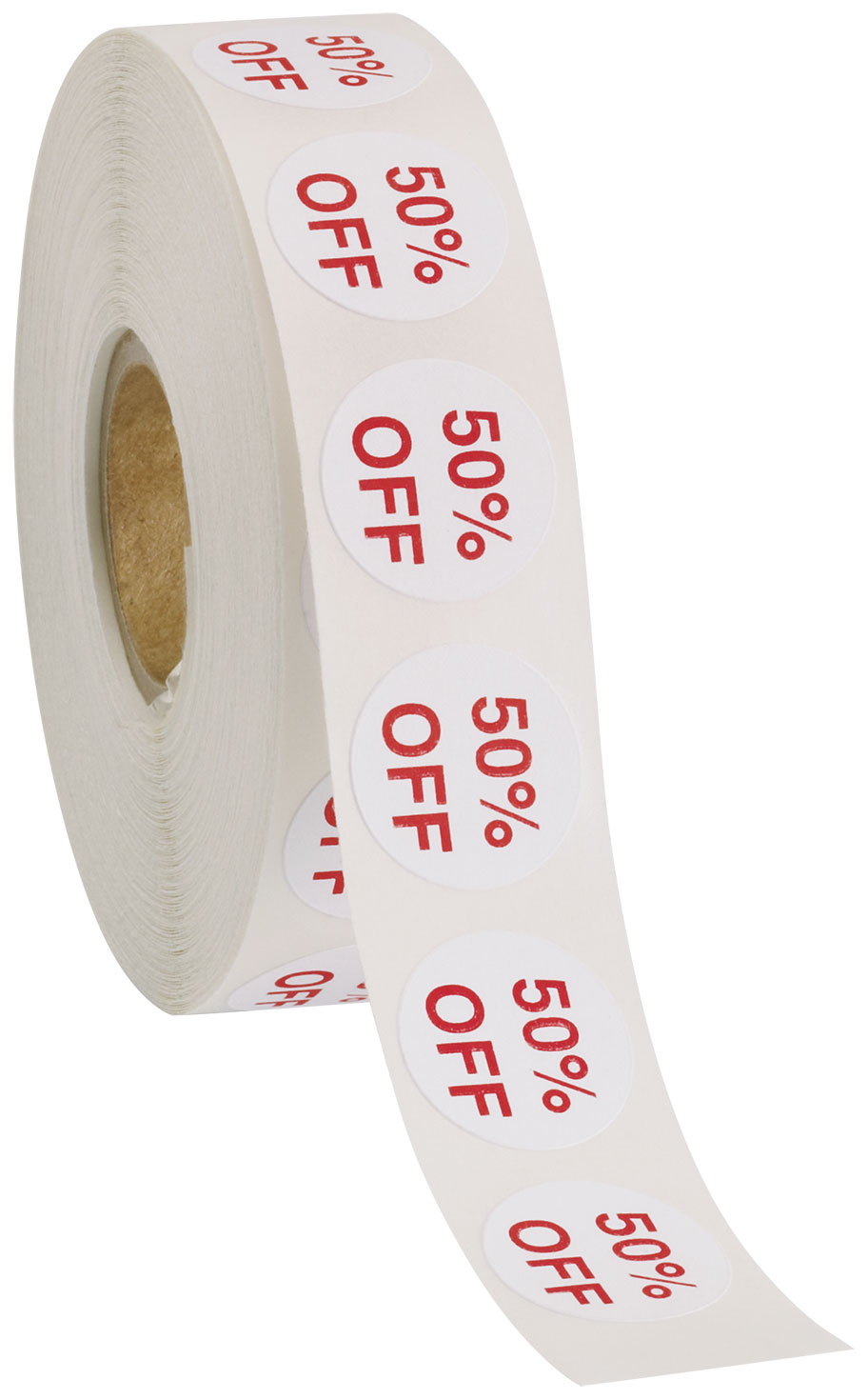 50 Percent Off Self-Adhesive Discount Labels - SSW